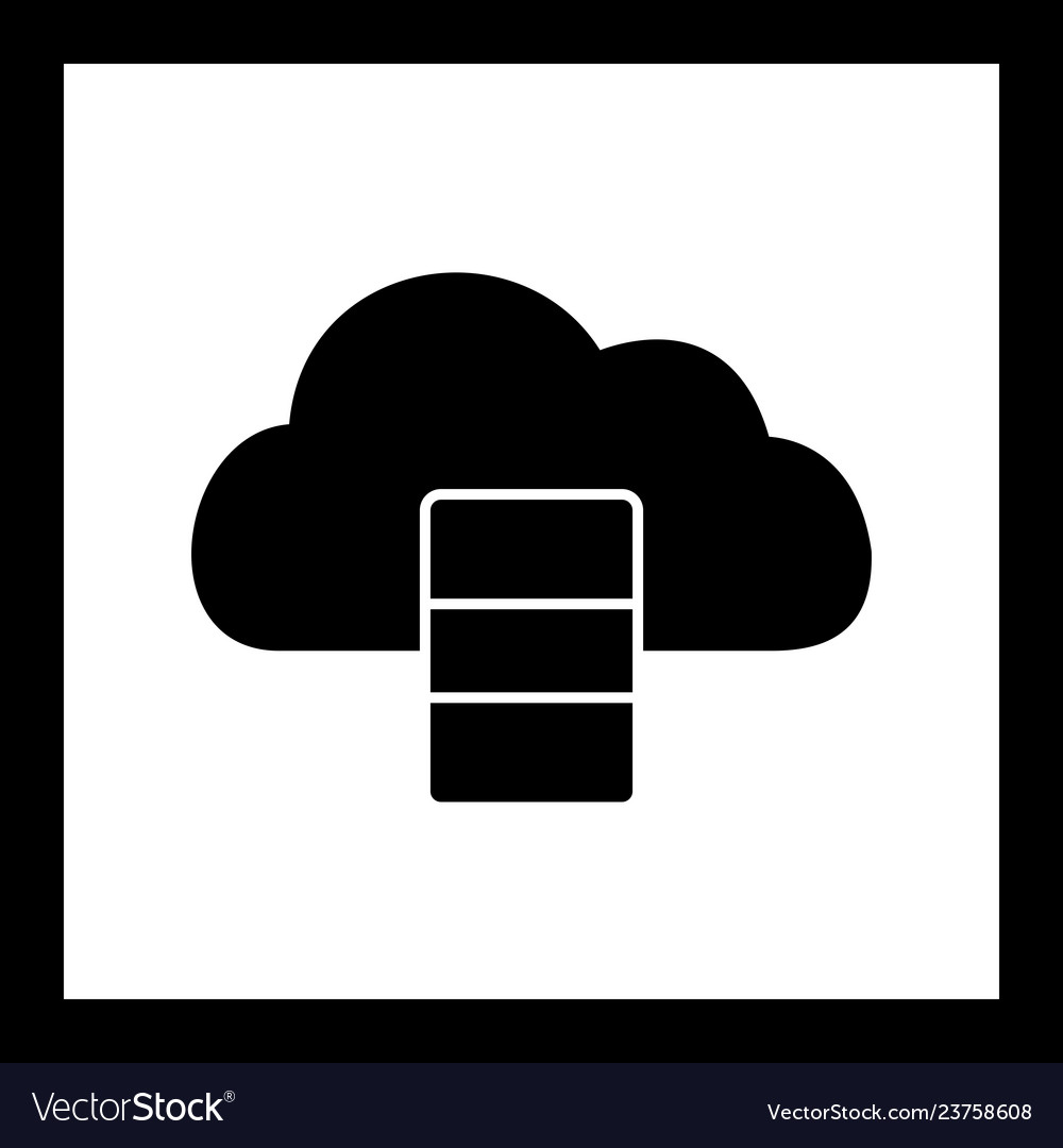 Data base icon Royalty Free Vector Image - VectorStock