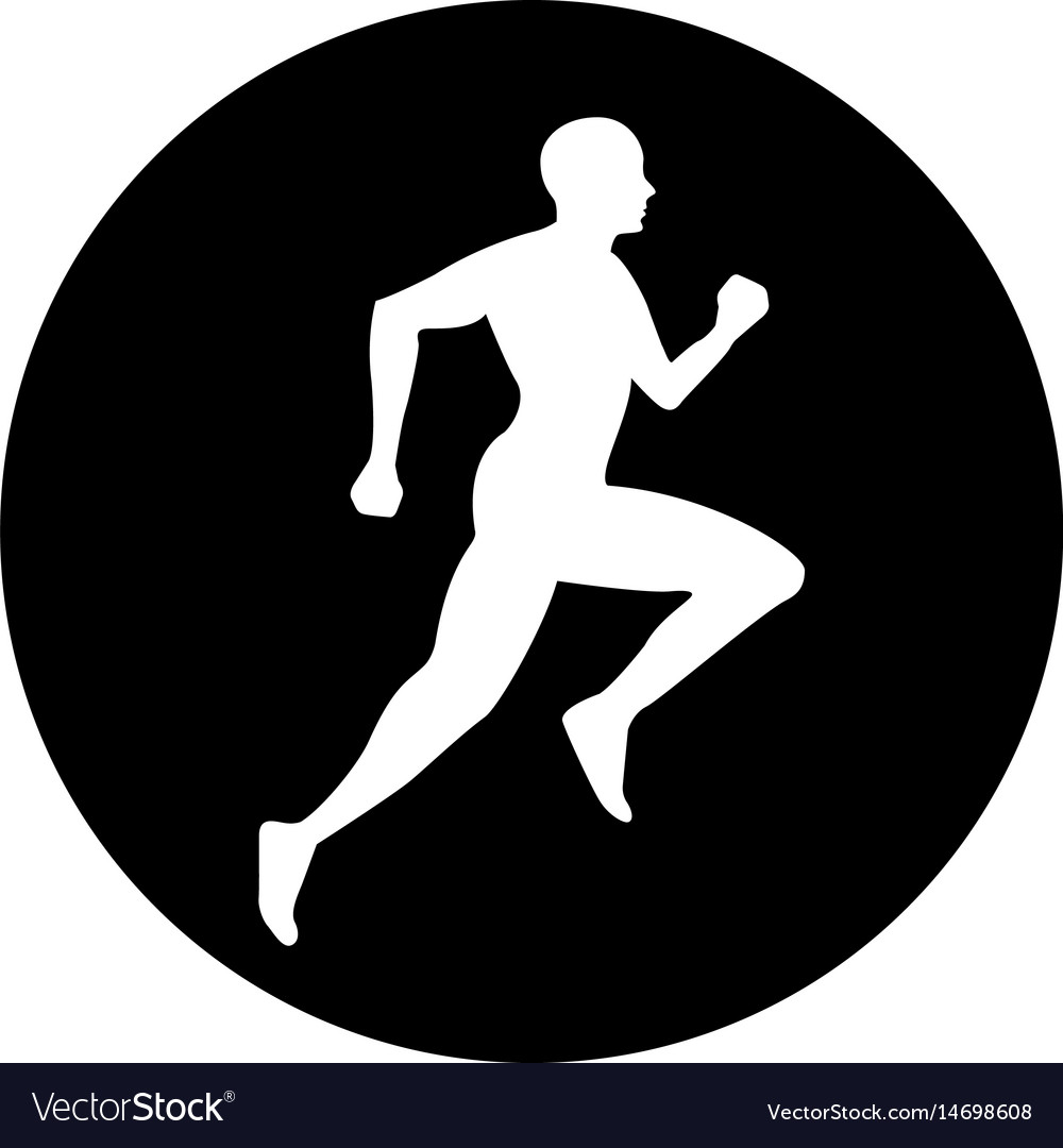 Running Silhouettes Royalty Free Vector Image Vectorstock Runner