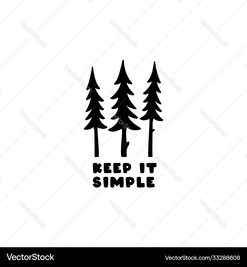 Vintage keep it simple logo designs outdoor Vector Image