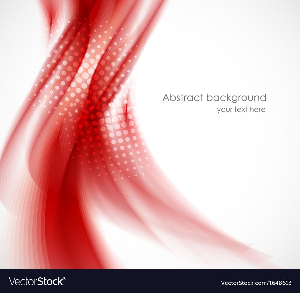Wavy red background Royalty Free Vector Image - VectorStock