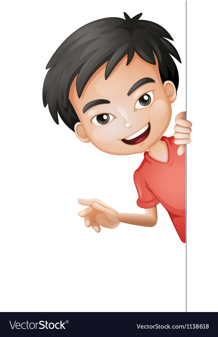 A boy Royalty Free Vector Image - VectorStock