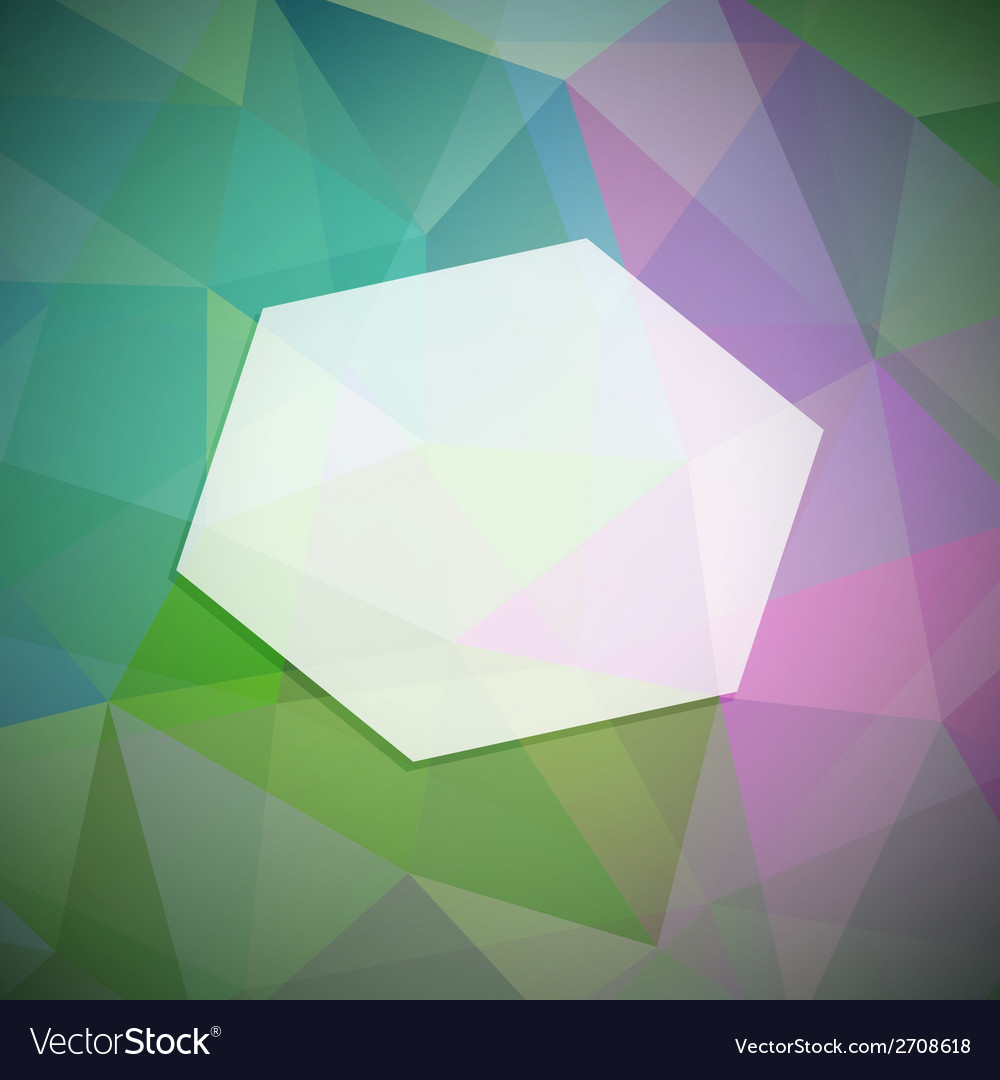 Geometric frame Royalty Free Vector Image - VectorStock