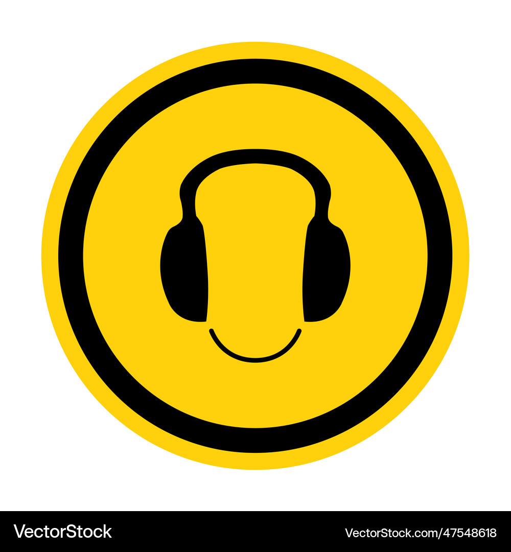 Ear Protection Sign