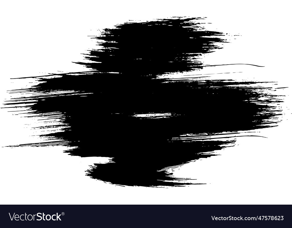 Grunge ink abstract stain Royalty Free Vector Image