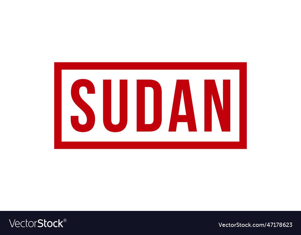 Sudan rubber stamp seal Royalty Free Vector Image Sudan rubber stamp seal Royalty Free Vector Image