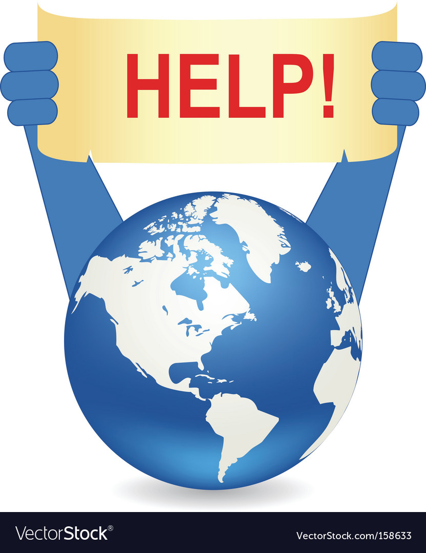 Help Royalty Free Vector Image - VectorStock