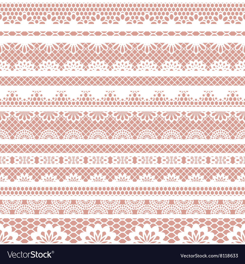 Lace seamless pattern Royalty Free Vector Image