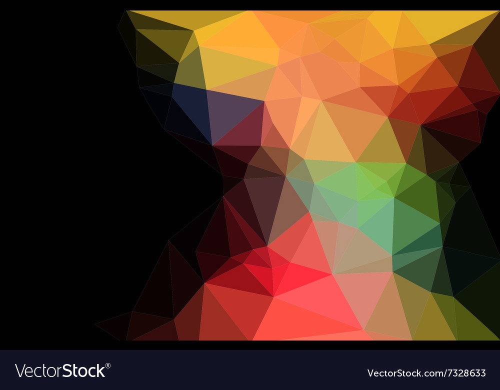 Low polygon background Royalty Free Vector Image