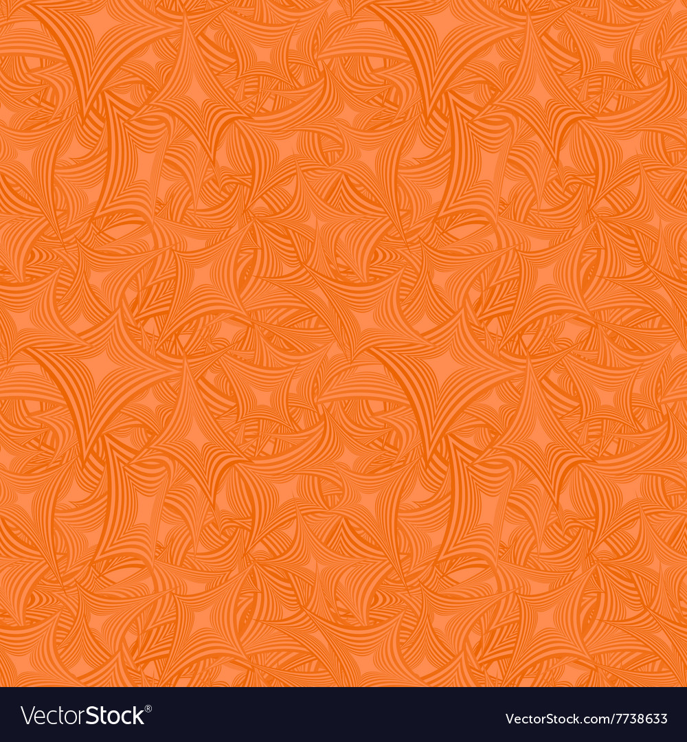 Orange abstract seamless pattern background Vector Image