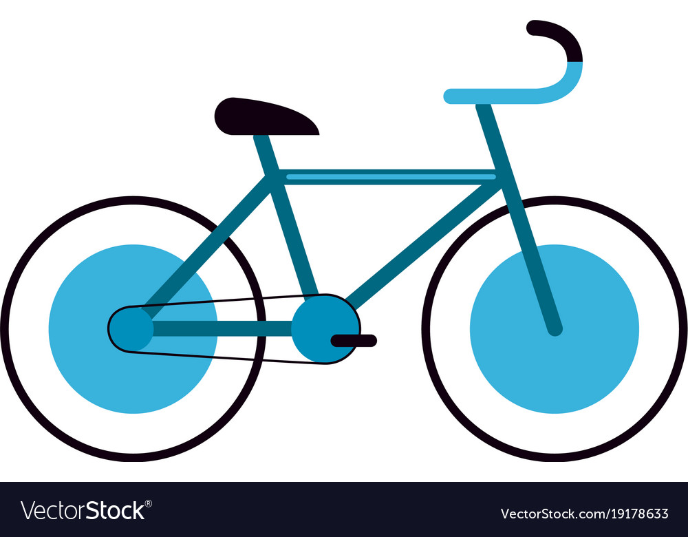 Sport vintage bike Royalty Free Vector Image - VectorStock