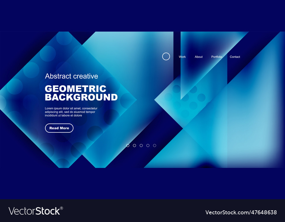Triangle abstract background Royalty Free Vector Image