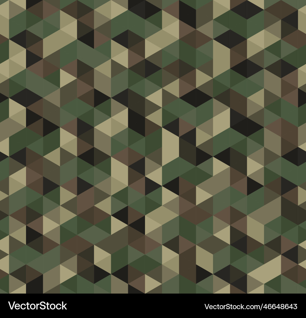 Abstract green beige and tan camo background Vector Image