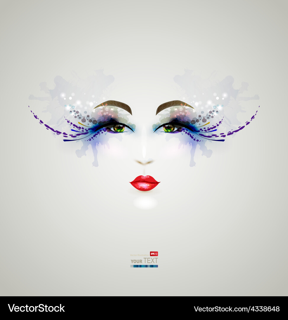 Beautiful woman design Royalty Free Vector Image