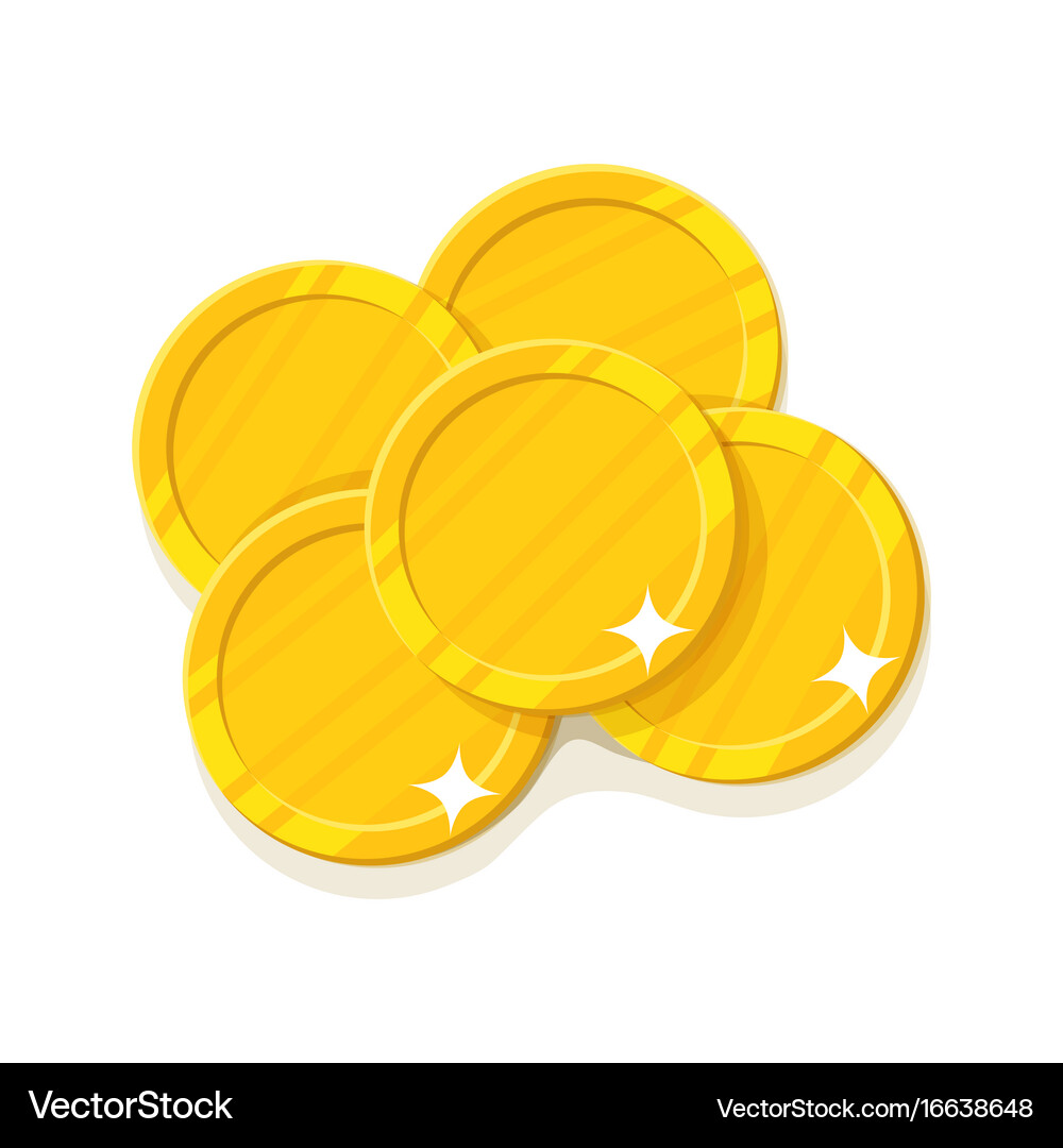 Cartoon Gold Coins