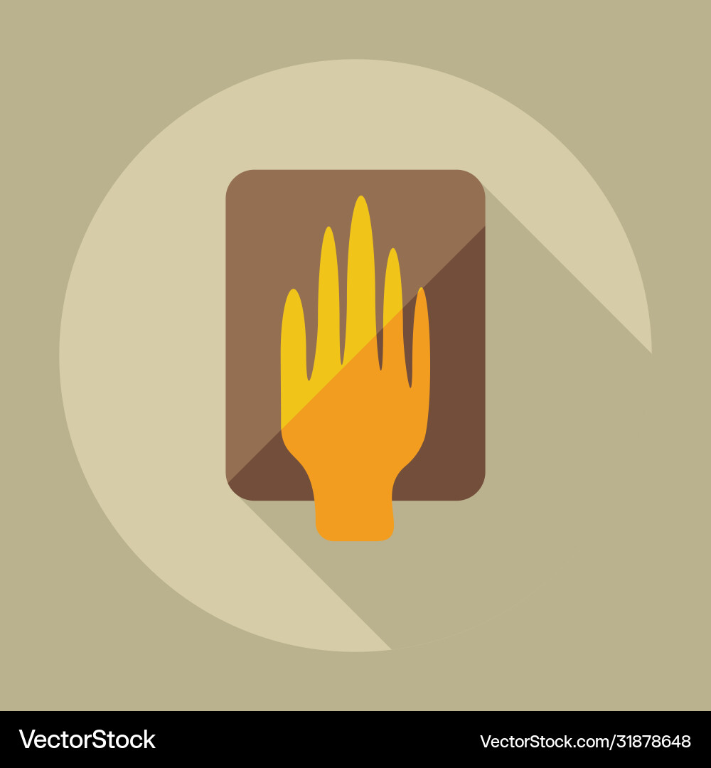 Flat modern design with shadow icons law Vector Image