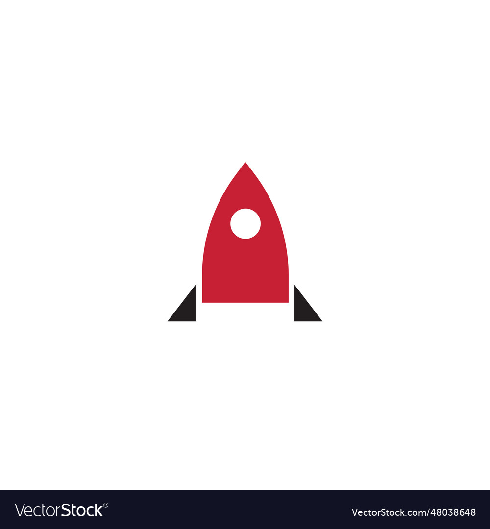 Rocket logo Royalty Free Vector Image - VectorStock