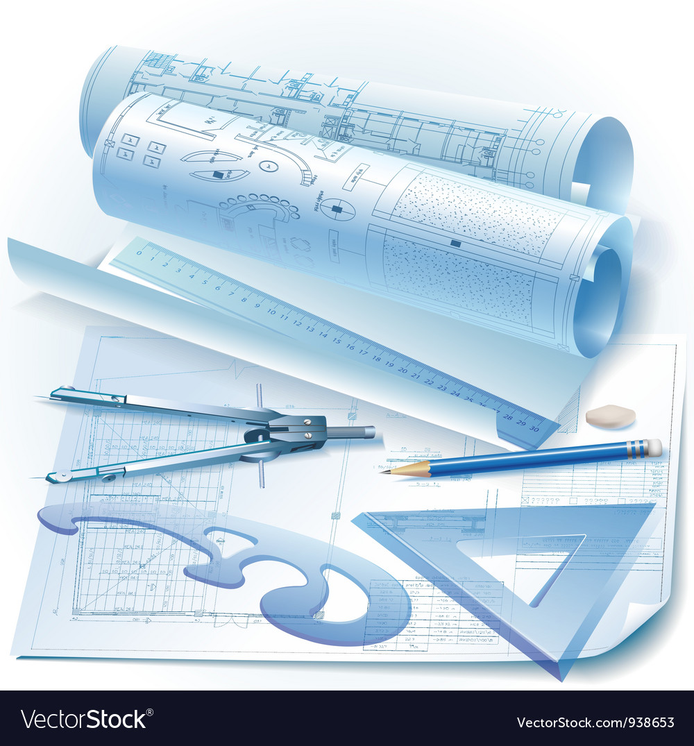 Engineering background Royalty Free Vector Image