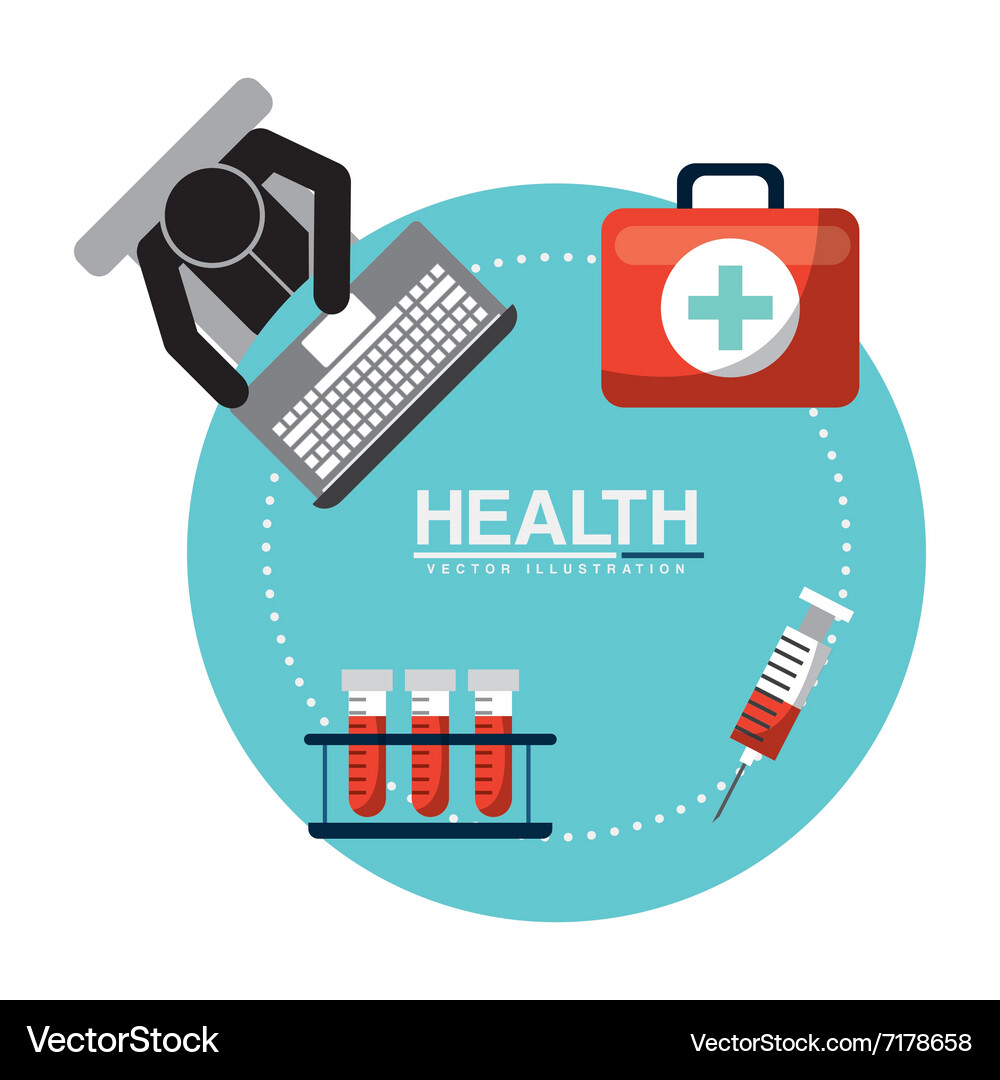 Health care design Royalty Free Vector Image - VectorStock