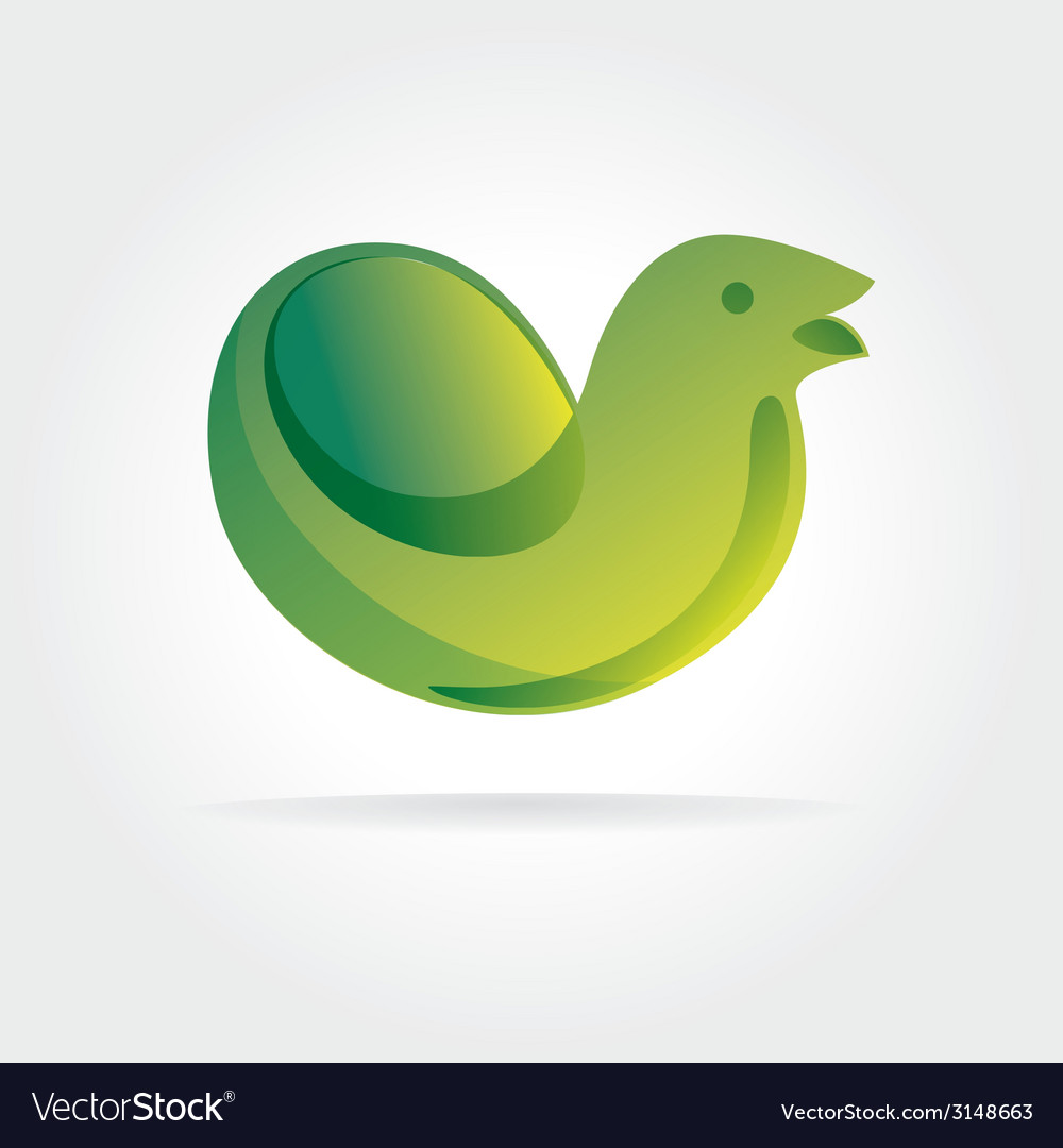 Abstract icon isolated on white background Vector Image