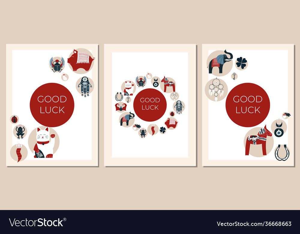 Good luck banner Royalty Free Vector Image - VectorStock