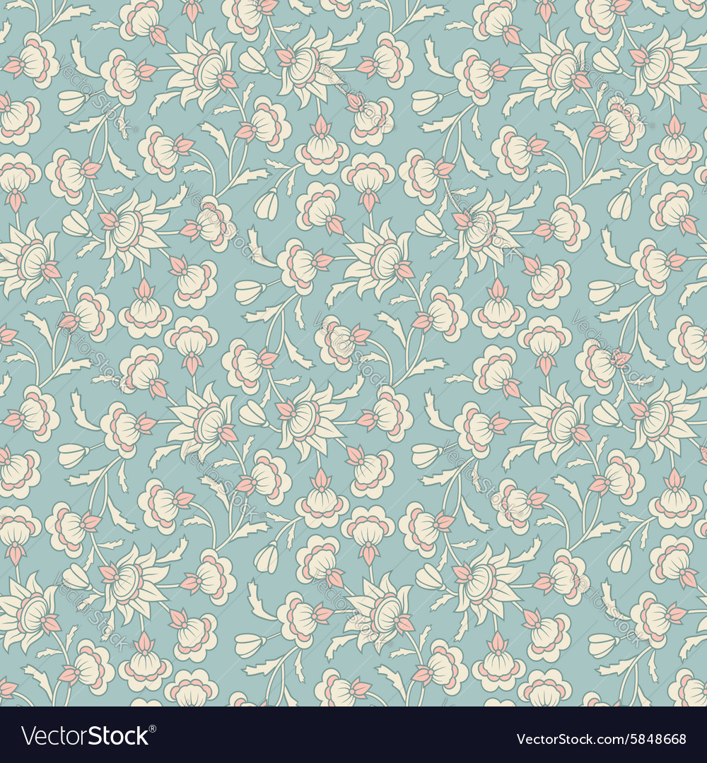 Seamless wallpaper pattern Royalty Free Vector Image