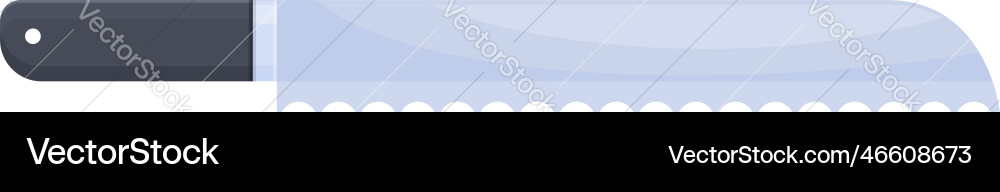 Bread knife icon cartoon cook dish Royalty Free Vector Image
