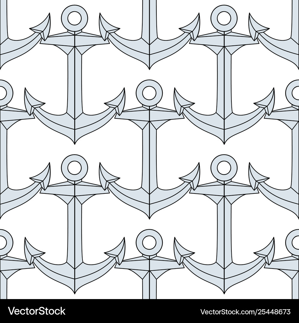 Cartoon seamless pattern Royalty Free Vector Image