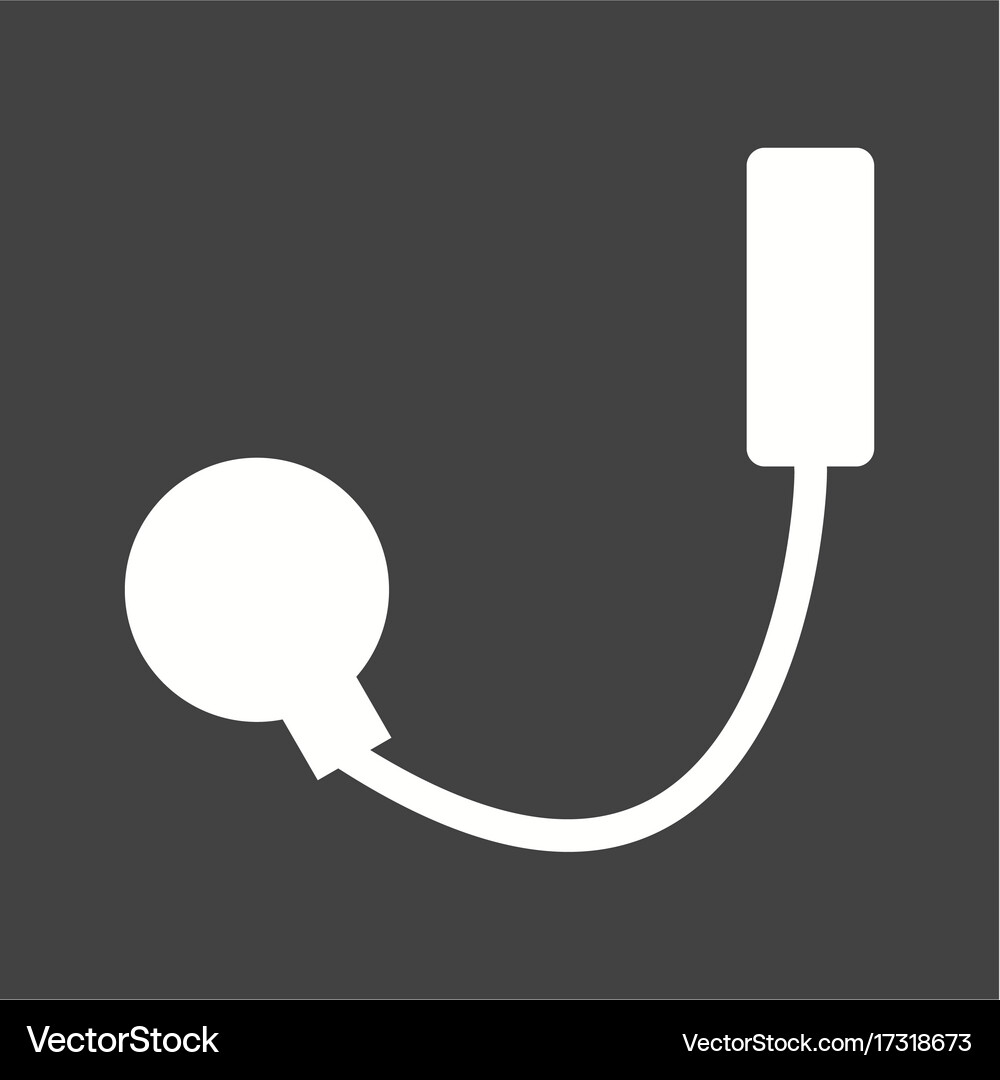 Charger cable Royalty Free Vector Image - VectorStock