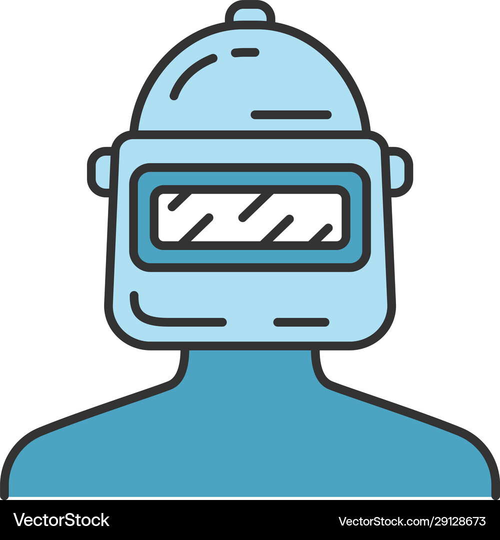 Game soldier color icon player warrior Royalty Free Vector