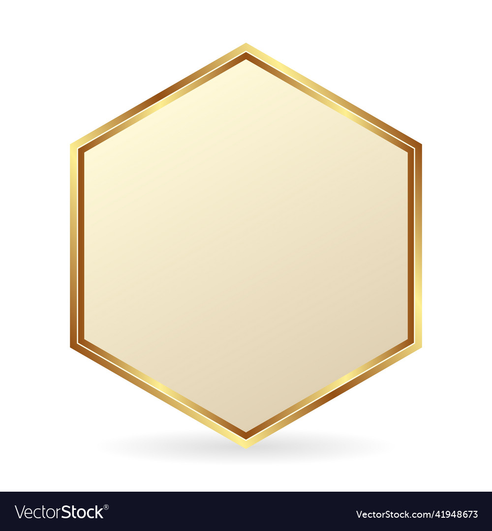 Hexagon Royalty Free Vector Image - VectorStock