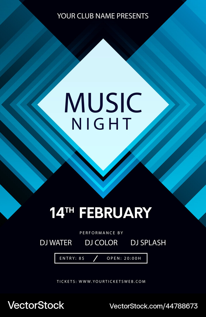 Cool Music Poster Designs Bright Music Festival Posters To Download