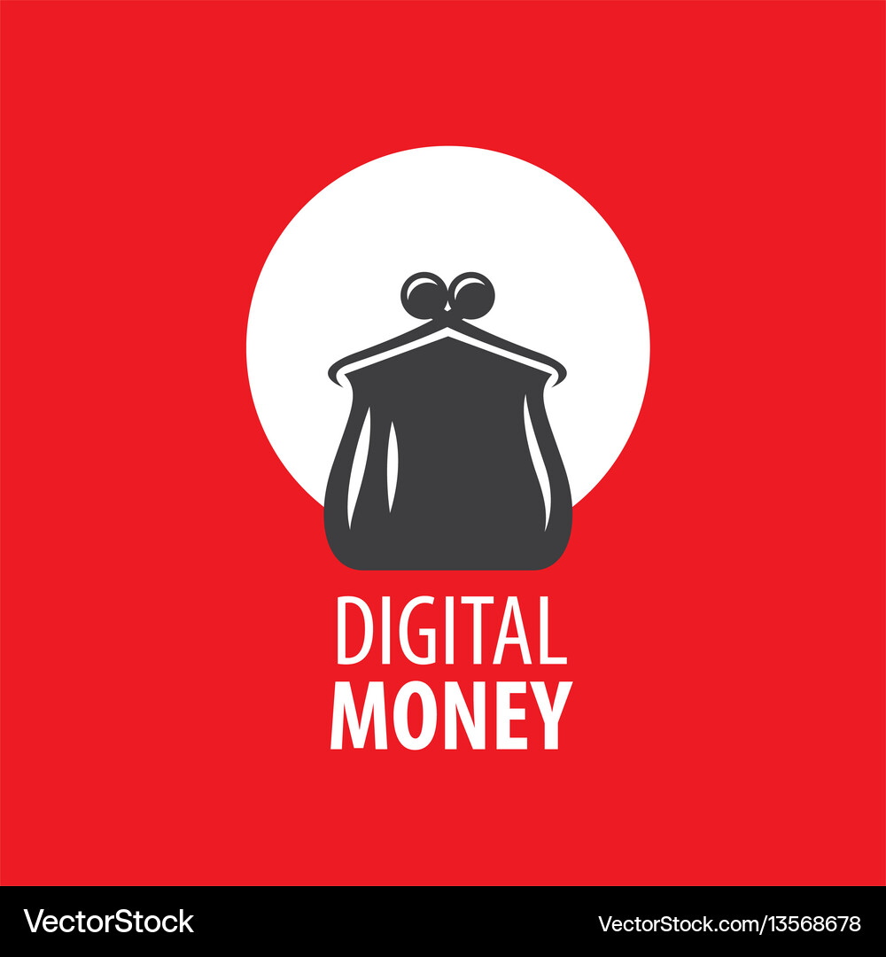 Logo purse Royalty Free Vector Image - VectorStock