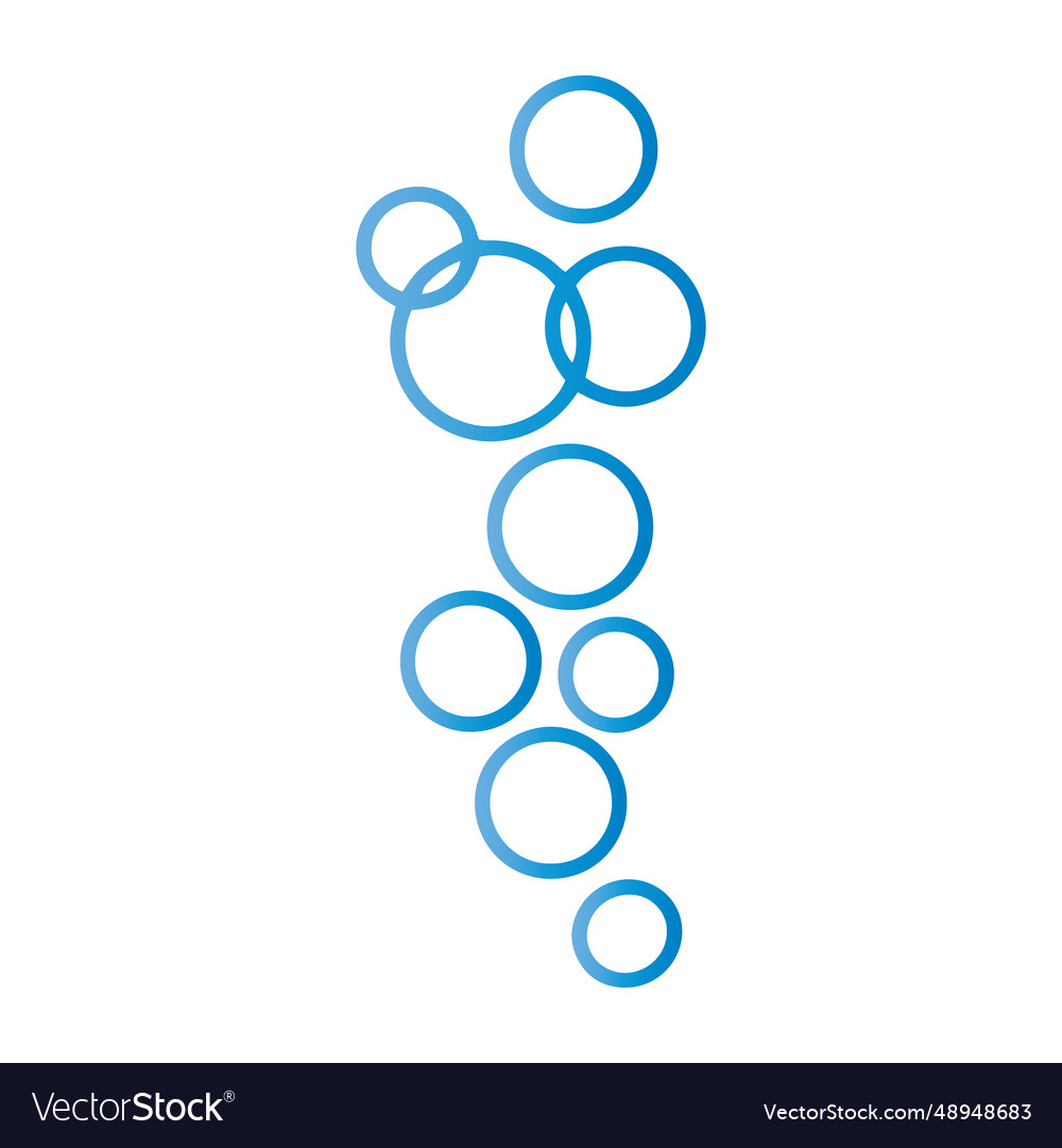 Bubble water Royalty Free Vector Image - VectorStock