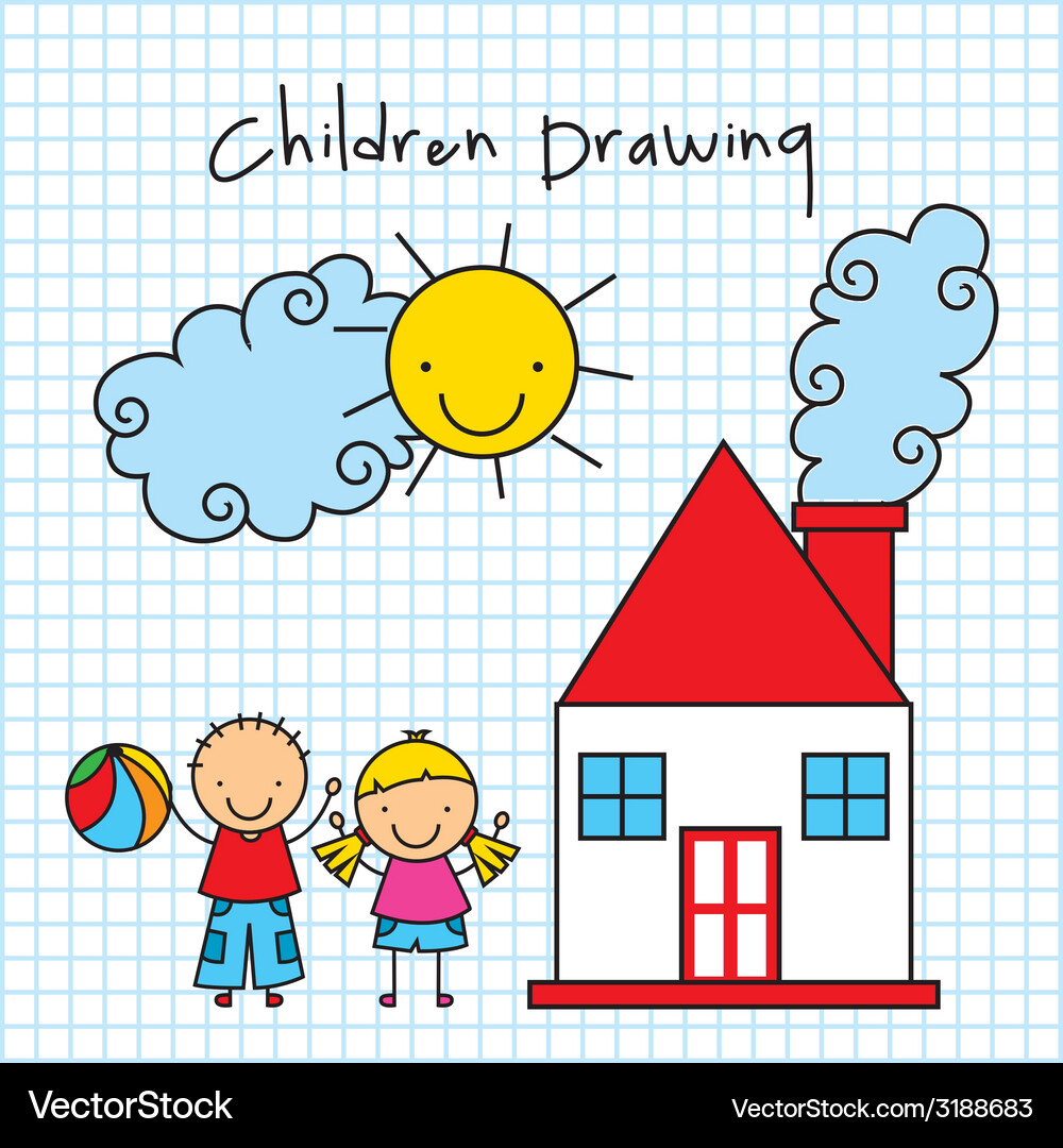 Child Drawing A Picture