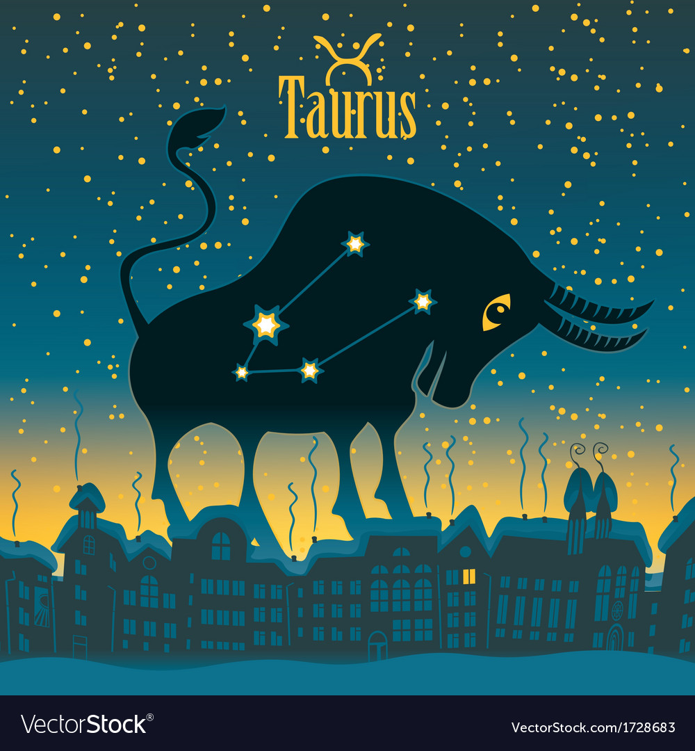 Taurus Royalty Free Vector Image - VectorStock