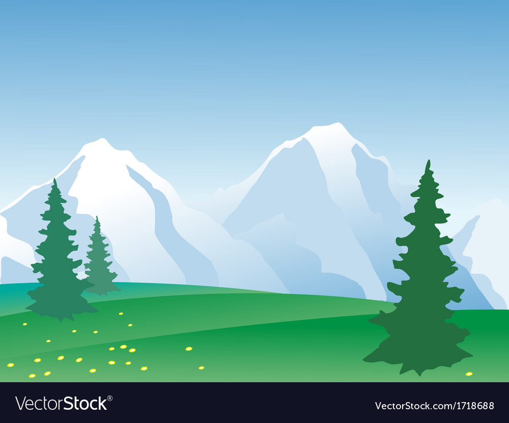 Mountain Royalty Free Vector Image - VectorStock