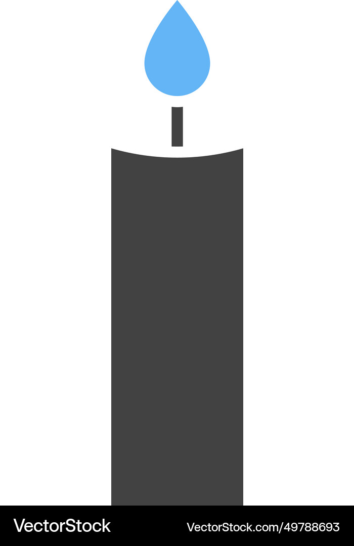 Candle icon image Royalty Free Vector Image - VectorStock