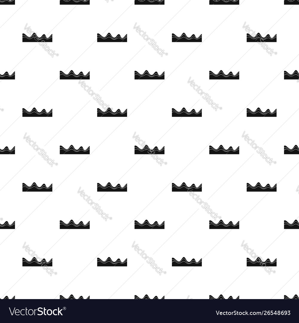 Equalizer sound effect pattern seamless Royalty Free Vector