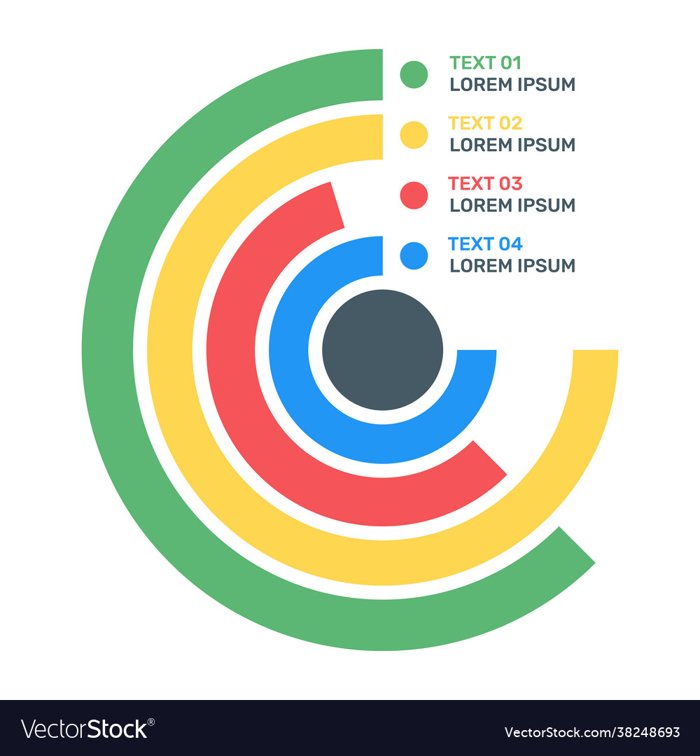 Progress chart Royalty Free Vector Image - VectorStock
