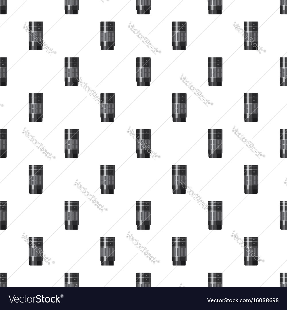 Camera zoom lens pattern Royalty Free Vector Image