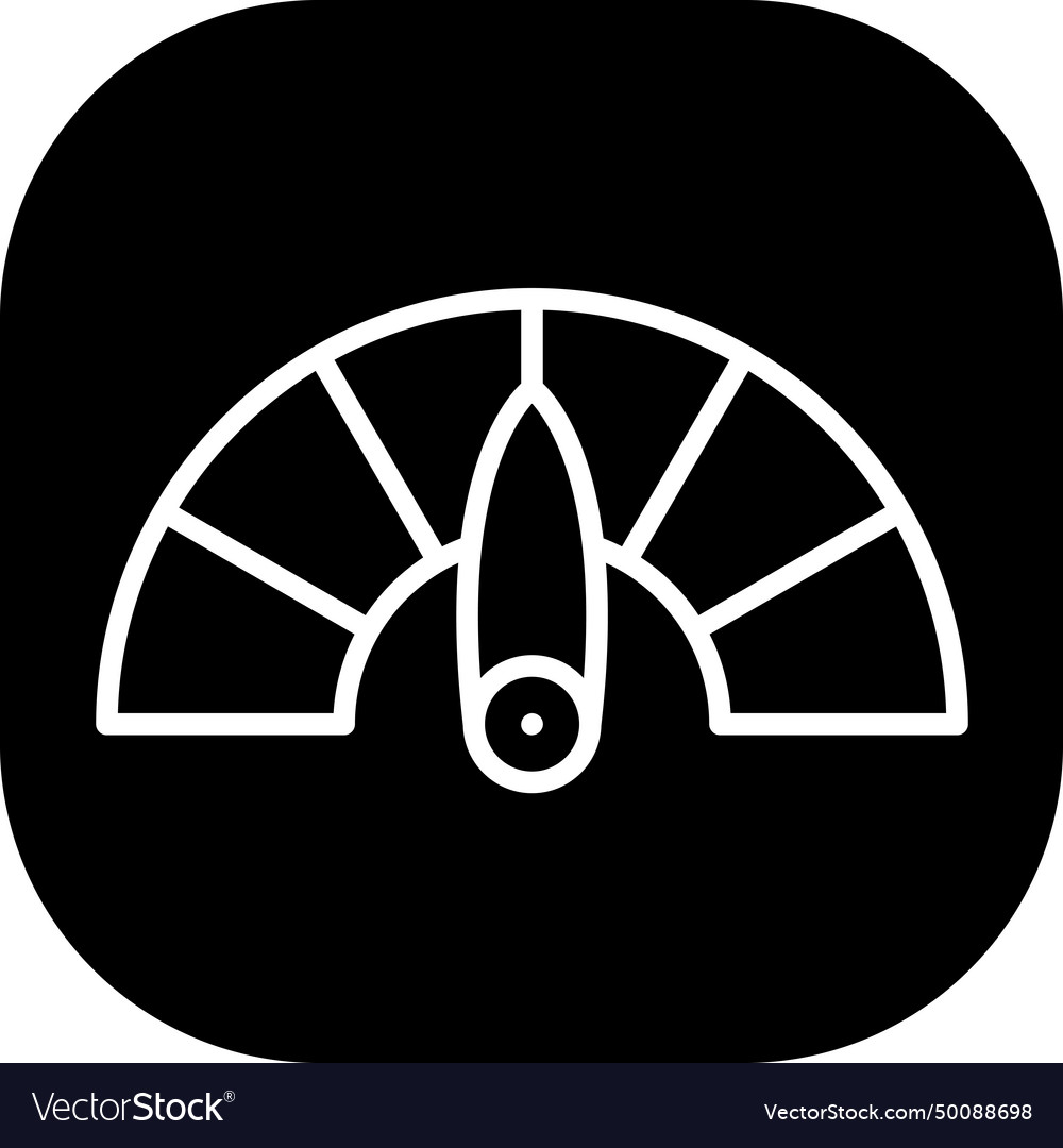 Performance key indicator icon Royalty Free Vector Image