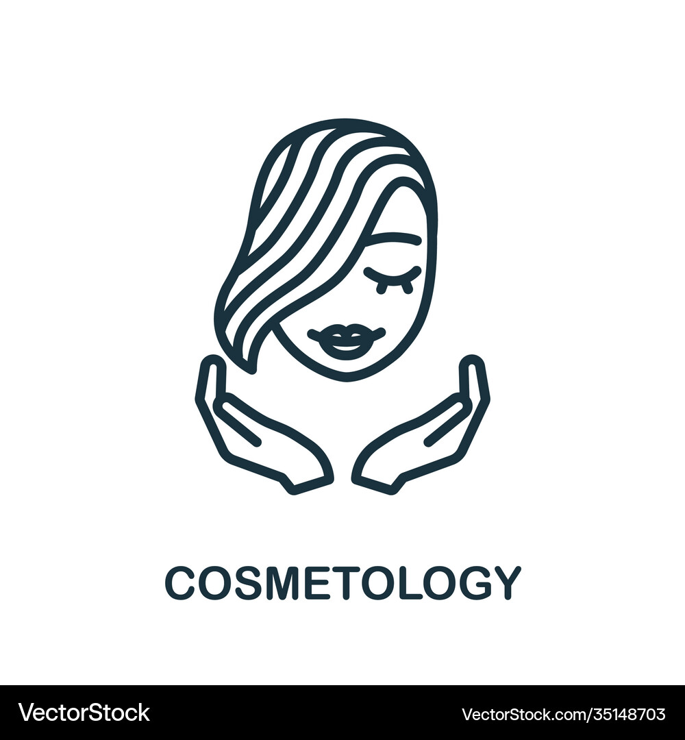 Cosmetology Vector Beauty Devices Icon Set. Home And Salon Cosmetology