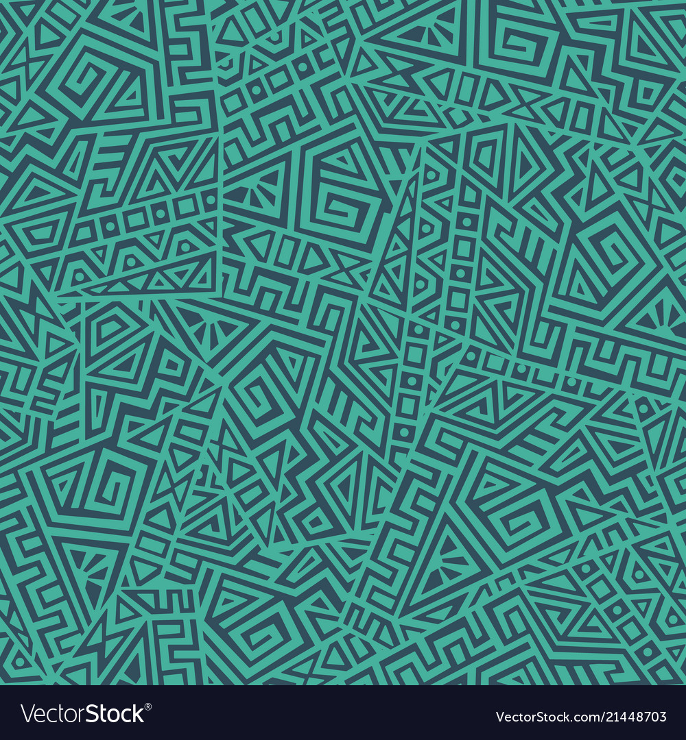 Creative seamless pattern Royalty Free Vector Image