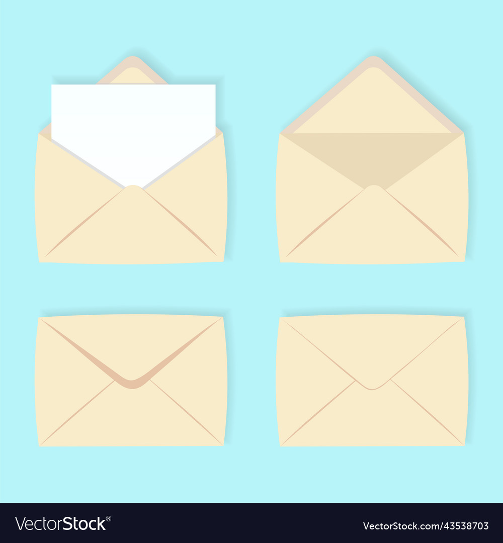 Envelopes Royalty Free Vector Image - VectorStock