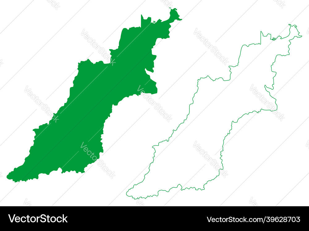 Jutai municipality amazonas state municipalities Vector Image