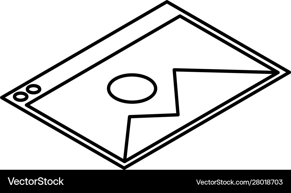 Photography with objects on white background Vector Image