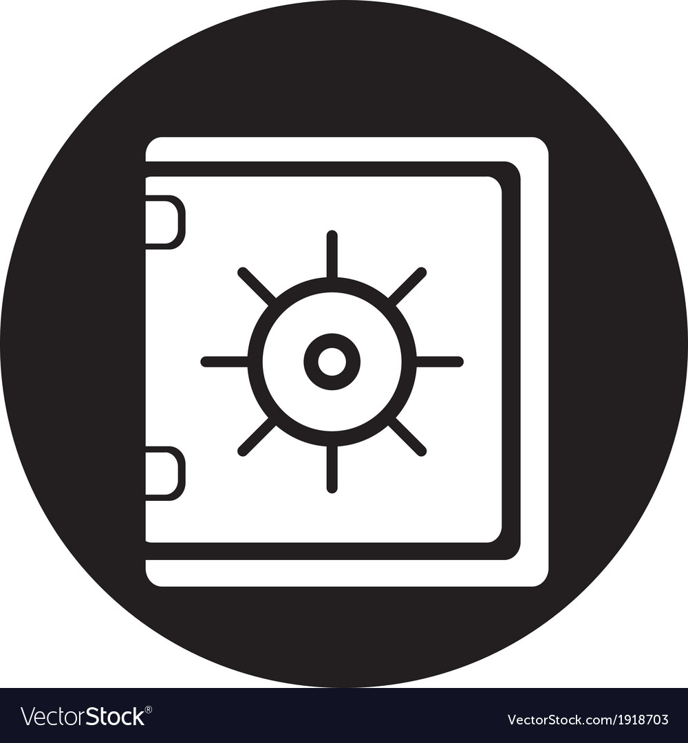 Safe icon Royalty Free Vector Image - VectorStock