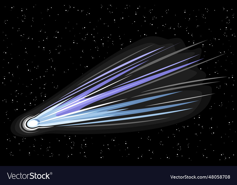 Comet Royalty Free Vector Image - VectorStock