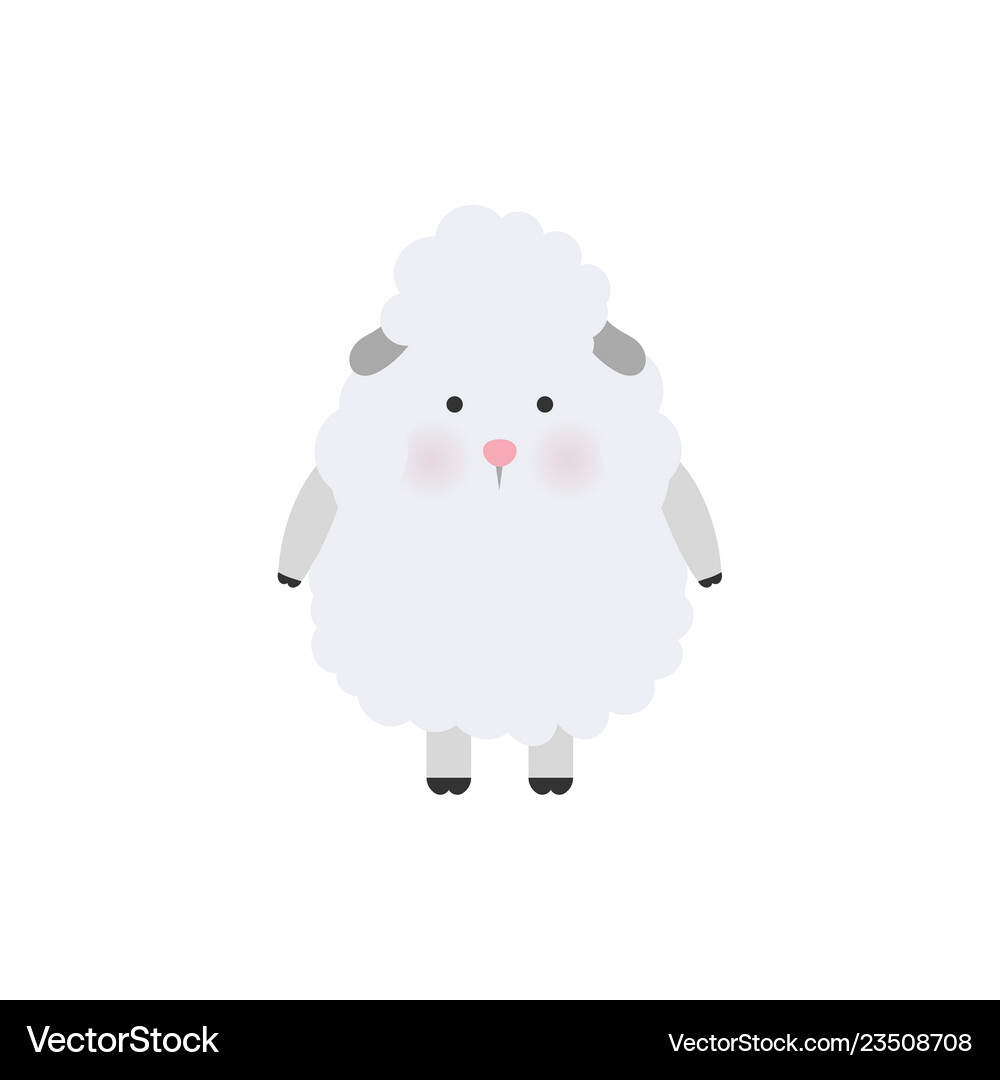 Hand drawn of a cute funny Royalty Free Vector Image