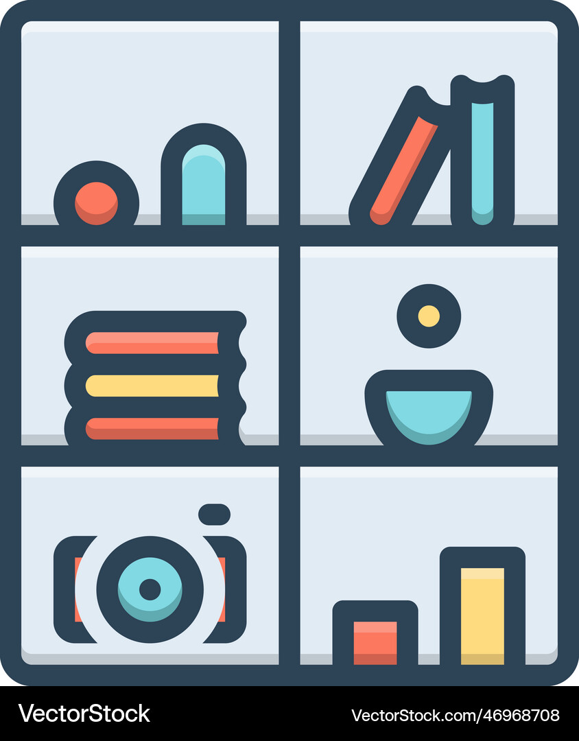 Sections Royalty Free Vector Image - VectorStock